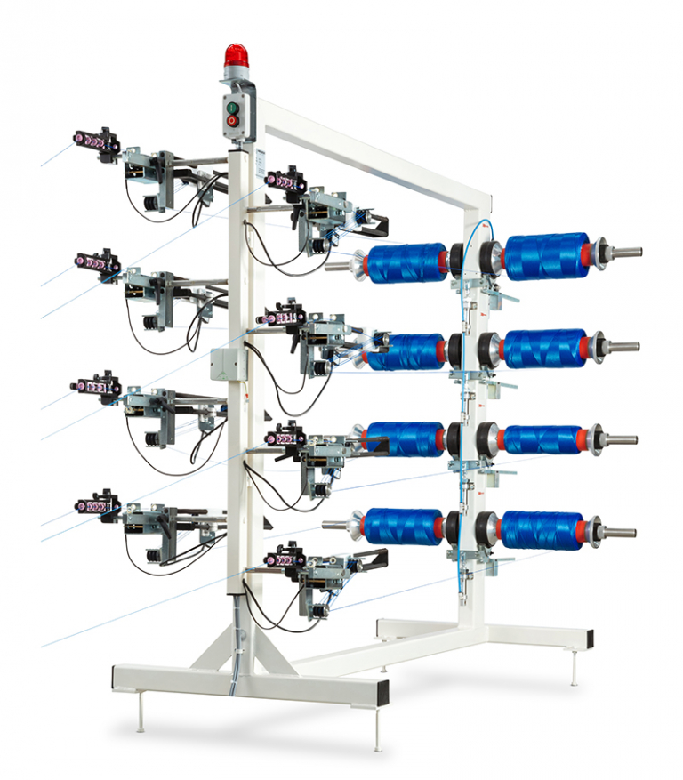 Pay-off creels for bobbin winding machines | HERZOG