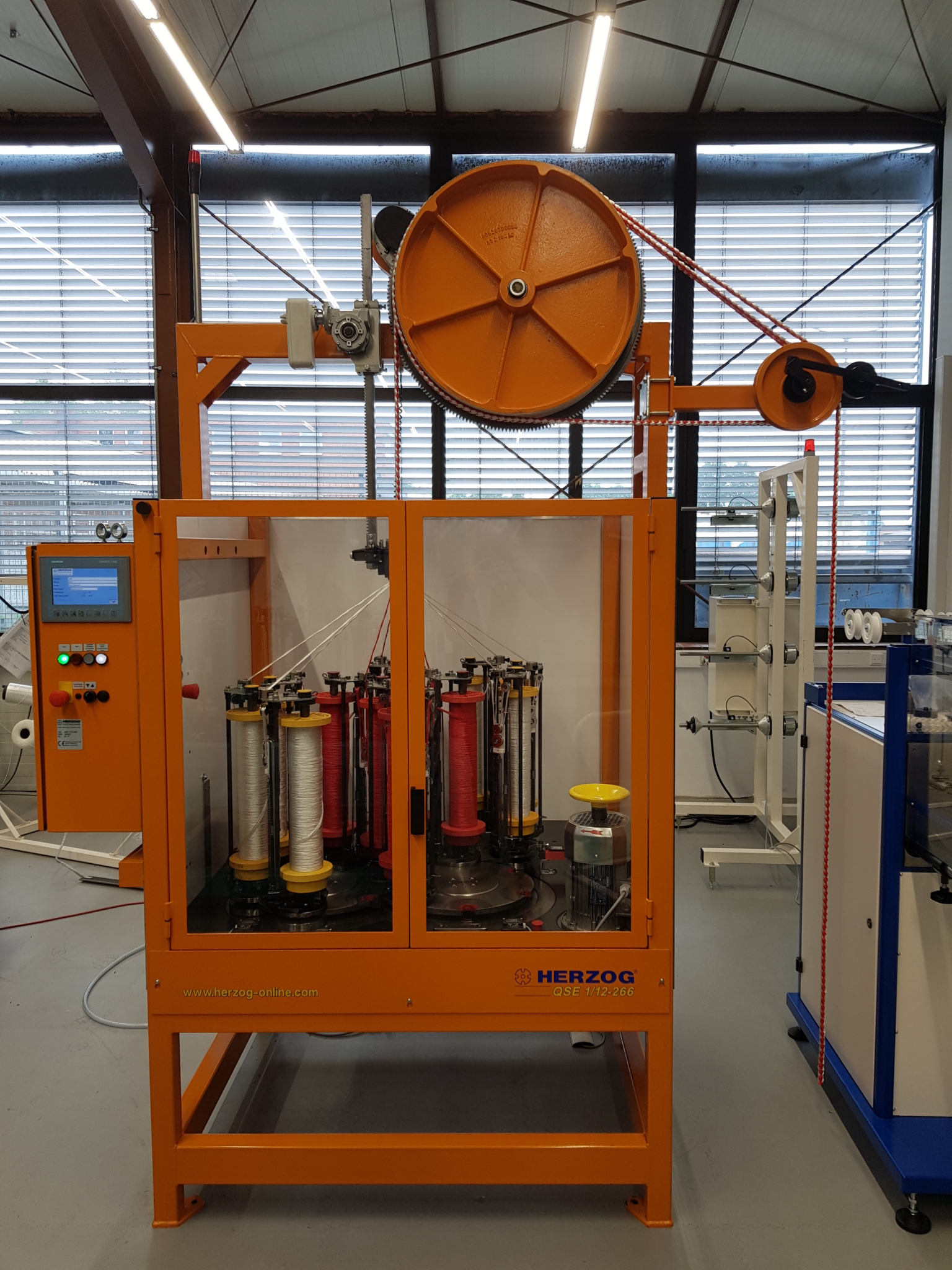 Machines available ex stock | Herzog Braiding Machines