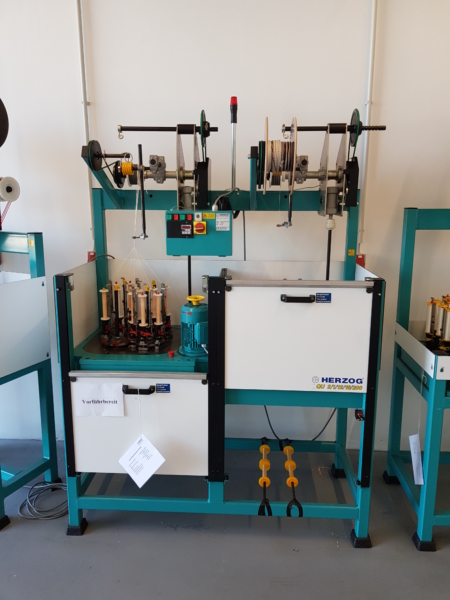 Machines available ex stock | Herzog Braiding Machines