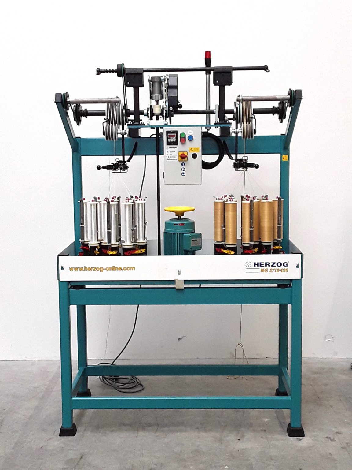 Machines available ex stock | Herzog Braiding Machines