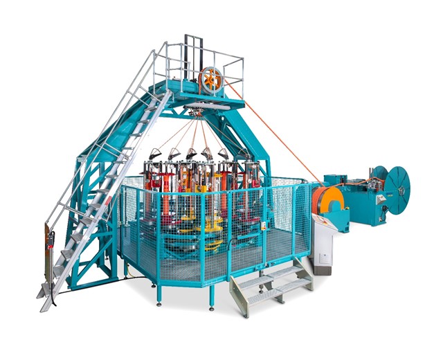 HERZOG square rope braiding machine QSE 1/8-1088