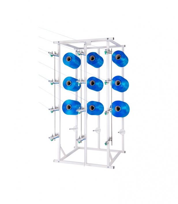 Pay-off creels for bobbin winding machines | HERZOG