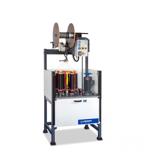 Textile braiding machines for round and flat braids | HERZOG