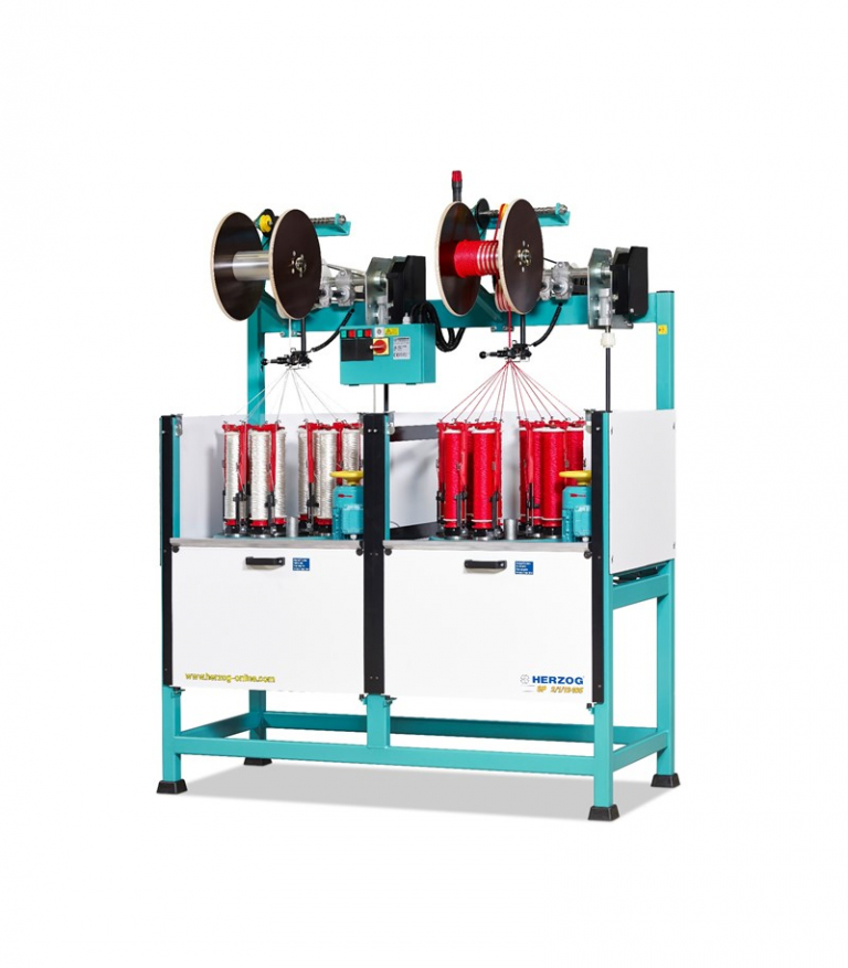Textile braiding machines for round and flat braids | HERZOG