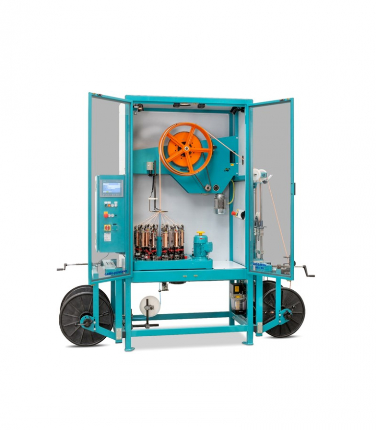 Wire braiding machines for steel wire, copper wire etc. | HERZOG