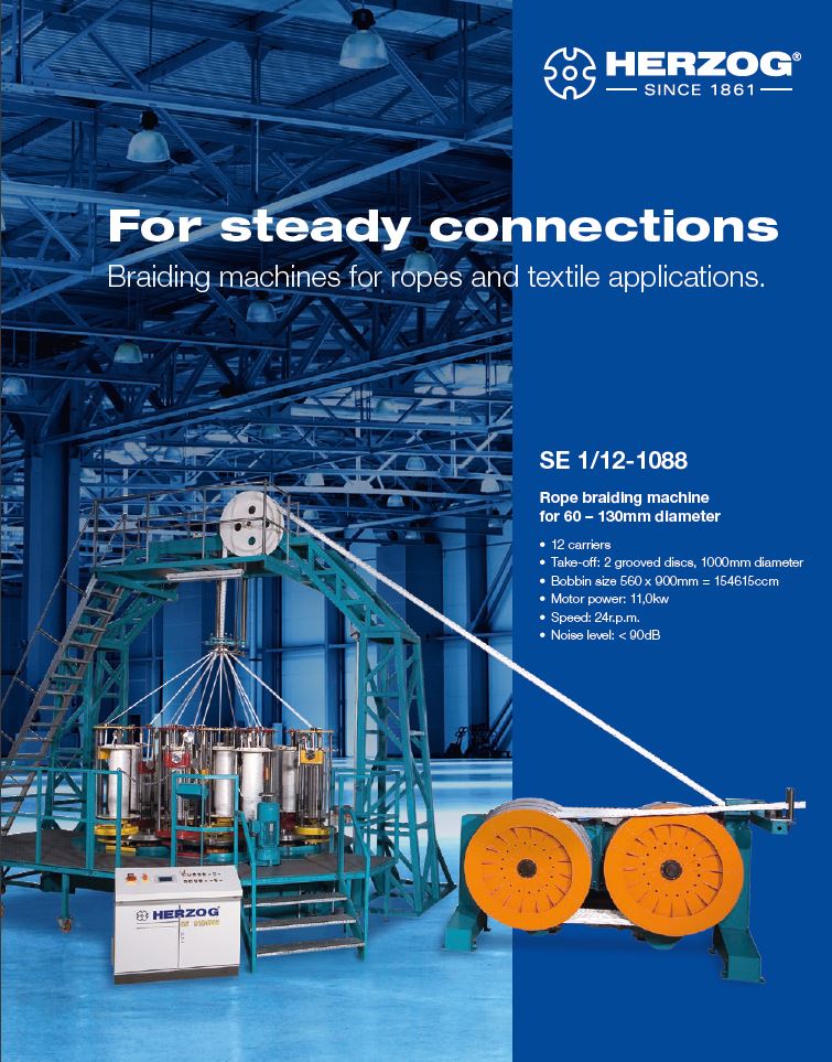 Braiding machines for the textile industry | HERZOG