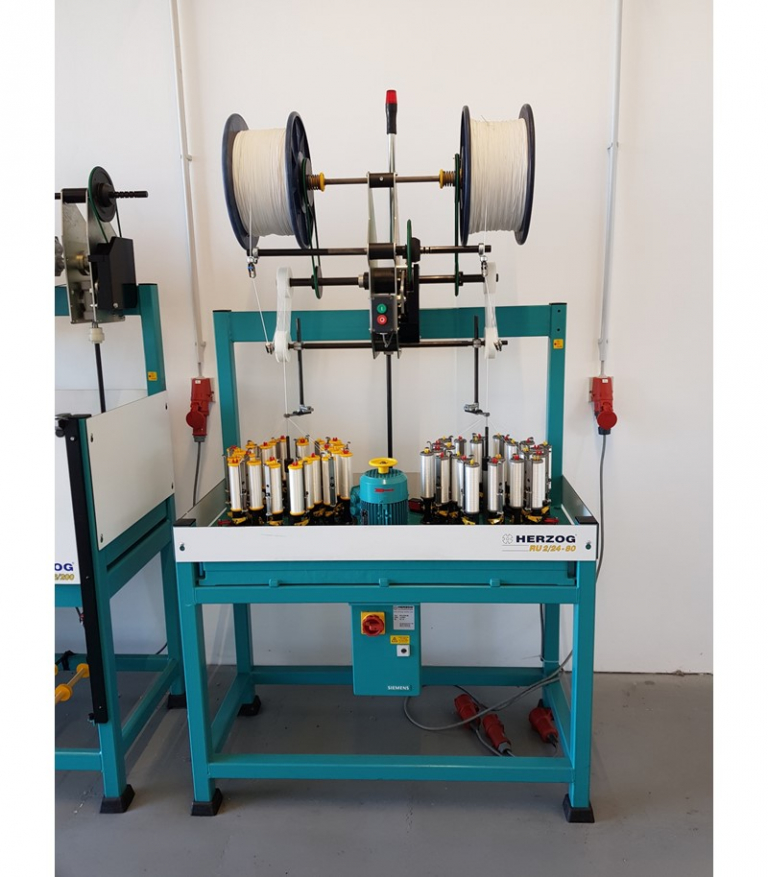 Machines available ex stock | Herzog Braiding Machines