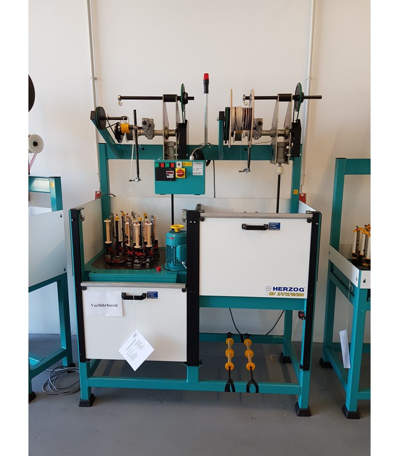 Machines available ex stock | Herzog Braiding Machines