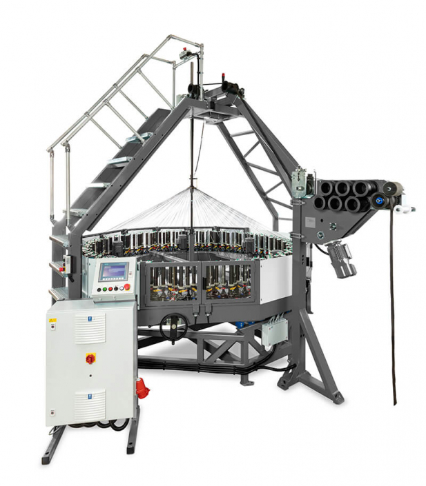Textile braiding machines for round and flat braids | HERZOG