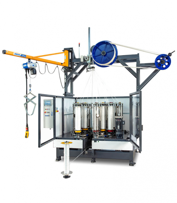 Rope braiding machines for high-tensile ropes | HERZOG