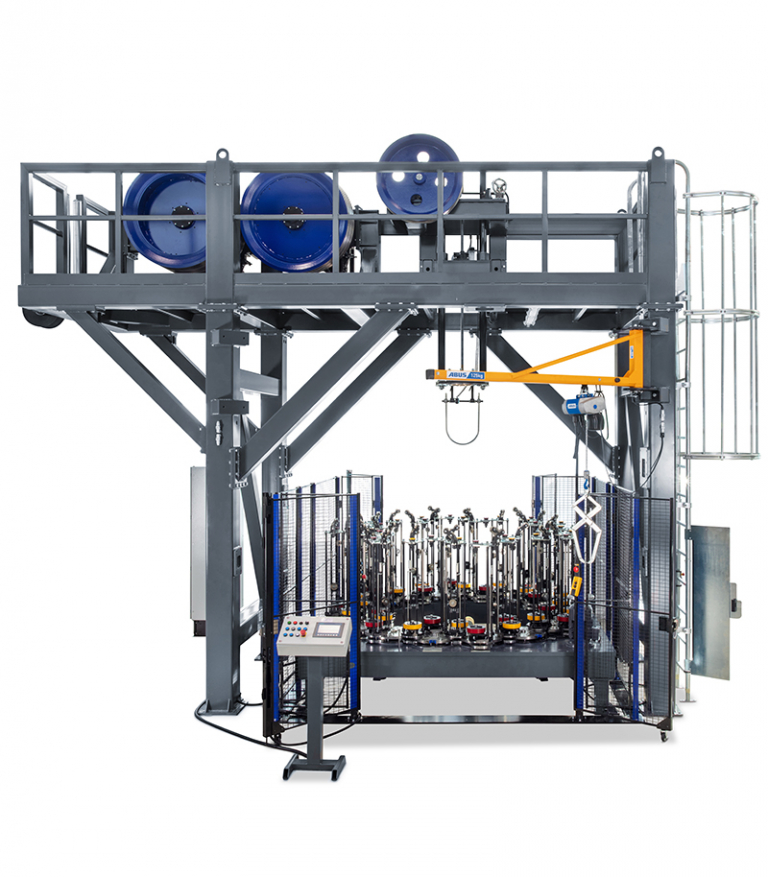 Rope braiding machines for high-tensile ropes | HERZOG
