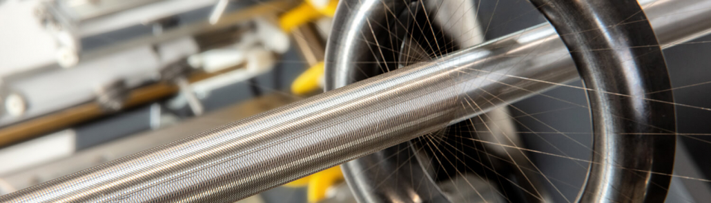 Wire braiding machines for steel wire, copper wire etc. | HERZOG