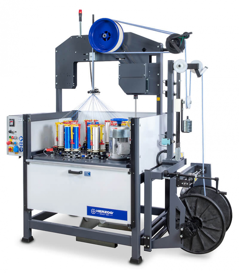 Rope braiding machines for high-tensile ropes | HERZOG