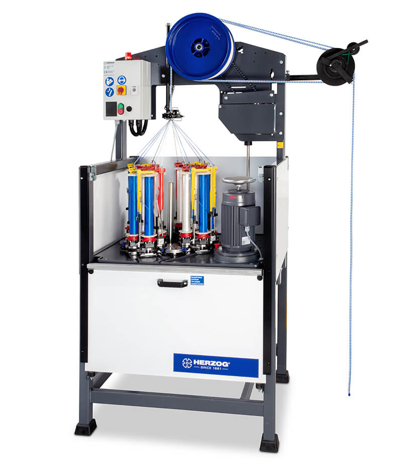 Rope braiding machines for high-tensile ropes | HERZOG