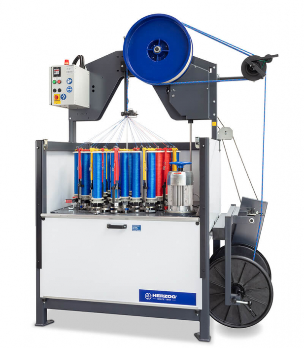 Rope braiding machines for high-tensile ropes | HERZOG