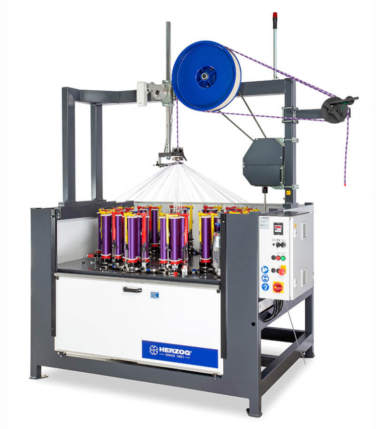 Rope braiding machines for high-tensile ropes | HERZOG