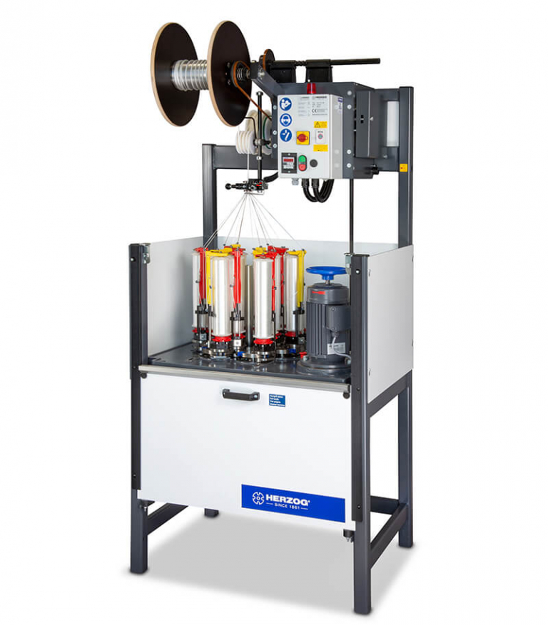 Textile braiding machines for round and flat braids | HERZOG