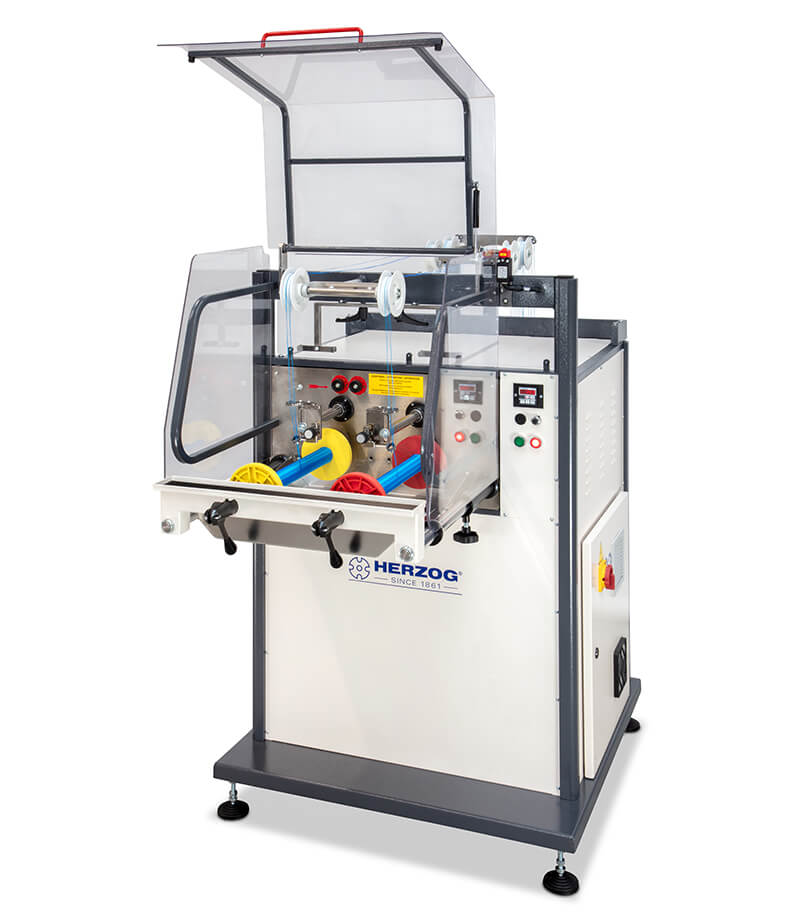 Semi-automatic and fully-automatic bobbin winding machines | HERZOG